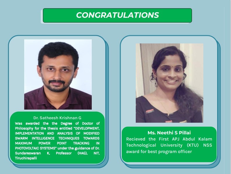 NSS College of Engineering | Department of Electrical & Electronics ...