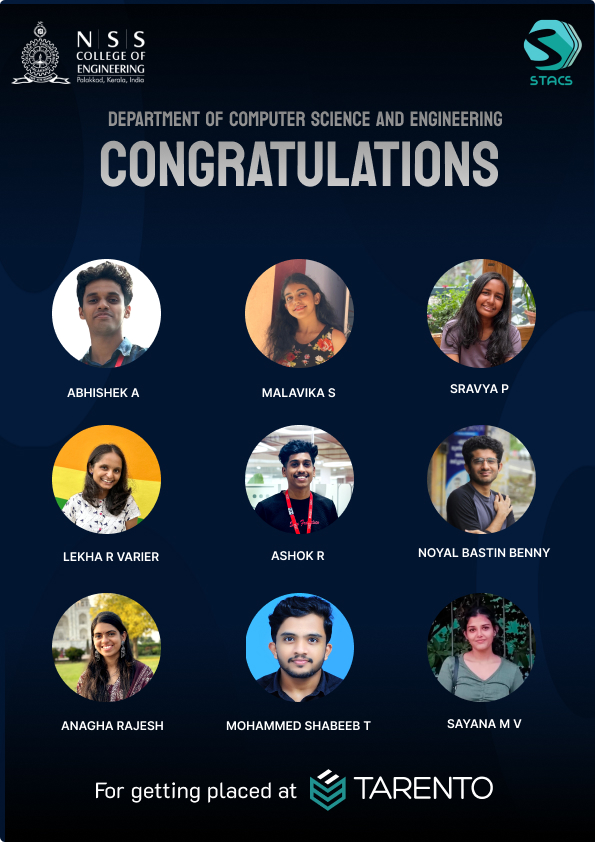 NSS College of Engineering | Department of Computer Science & Engineering